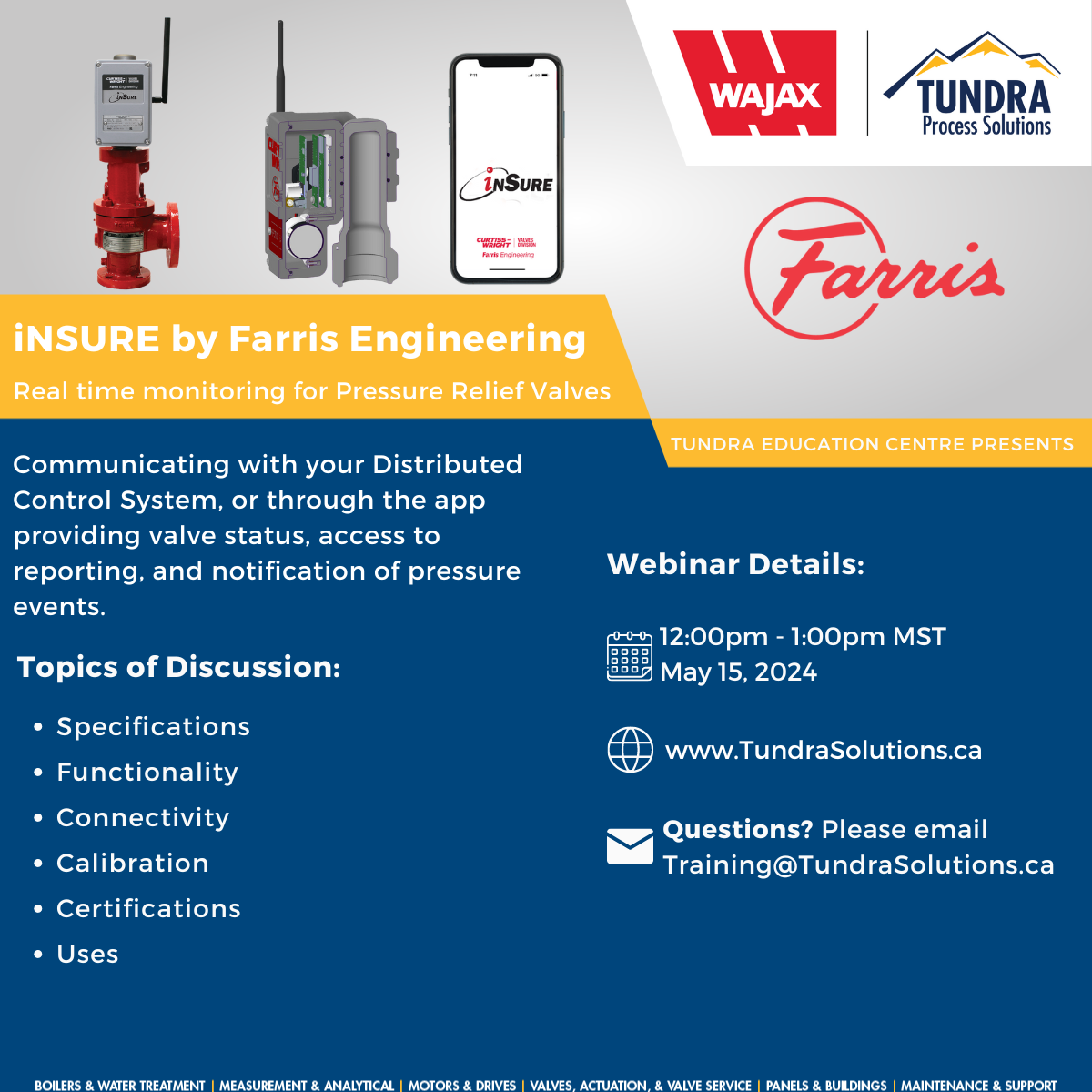 iNSURE by Farris Engineering - Real time monitoring for Pressure Relief ...